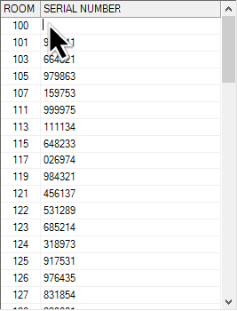 Document Serial Numbers